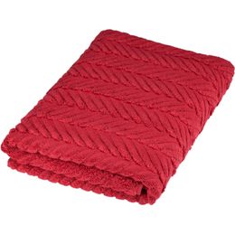 Duschtuch Ross, B:75cm L:140cm, rot, Frottier, Obermaterial: 100% Baumwolle, Handt&uuml;cher, "Sensual 9001", 100% Baumwolle