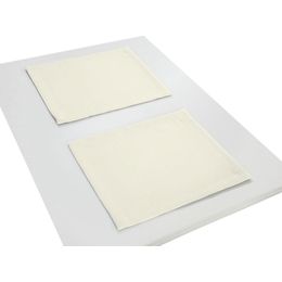 Platzset WIRTH, B:40cm L:35cm, beige, Obermaterial: 60% Polyester, 40% Polyacryl, Platzsets, "Neufahrn"