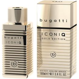 Bugatti Damen Duft-Set "Bugatti ICONIQ GOLD for him GP EdT 100ml + 200 ml SG", 300mltransparent, Parf&uuml;ms