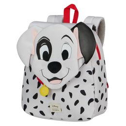 Samsonite Kinder Kinderrucksack "HAPPY SAMMIES DISNEY Dalmatian Patch", schwarz-wei&szlig;, Polyester, Basic, Rucks&auml;cke, Disney-Rucksack Rucksack f&uuml;r Kinder