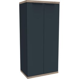 Midischrank Welltime, B:50,2cm H:106cm T:32cm, grau, Spanplatte, Badezimmer, Schr&auml;nke, "Belmont"