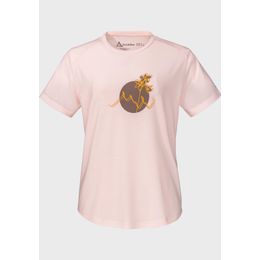 Sch&ouml;ffel SCH&Ouml;FFEL Damen Funktionsshirt "T Shirt Haberspitz L", rosa, Gr. 46, Oberstoff: 77% Polyester, 18% Lyocell, 5% Elasthan, Shirts