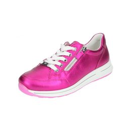Ara Damen Sneaker "Ara Sneaker Leder/Textil", Gr. 44, pink, Leder, Textil, Schuhe
