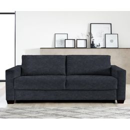 Schlafsofa Bali, B:215cm H:20cm, grau, 100% PES, Kinderzimmer, Sofas, "Denver, Dauerschläfer", in 140er und 160er Breite, inkl. Ergoflex-Unterfederung
