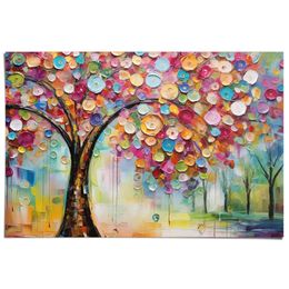 Poster Reinders, B:91,5cm H:61cm T:0,1cm, bunt, Jugendzimmer, Bilder, "Life Tree"