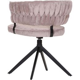 Esszimmersessel GUTMANN FACTORY, B:62cm H:76cm T:52cm, beige, 100% Polyester, Sessel