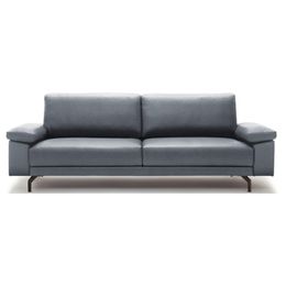 2-Sitzer, B:180cm H:85cm T:95cm, blau, CREATION BY ROLF BENZ, Sofas, "CR.450 elegantes Designsofa mit hohem Sitzkomfort"