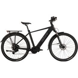 Adore E-Bike "28" Alu Trekking E-Bike ATX-390 Mittelmotor 85NM / 15Ah Schwarz matt", 53cm, 28 Zoll (71,12cm), schwarz, Elektrofahrräder