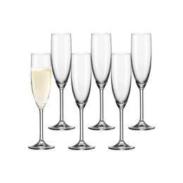 Leonardo Sektglas "Sektgl&auml;ser Daily 120 ml 6er Set transparent", transparent, Trinkgef&auml;&szlig;e