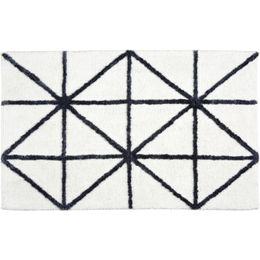 Sch&ouml;ner Wohnen Kollektion Badematte, H:17mm, schwarz, SCH&Ouml;NER WOHNEN-KOLLEKTION, Baumwolle, Viskose, Badematten, "Barbados 232", kuschelweicher Badezimmerteppich, waschbar