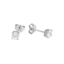 Firetti Damen Paar Ohrstecker "Schmuck Geschenk Silber 925 Ohrschmuck Solit&auml;r", 4,9mm, Silber 925 (Sterlingsilber), bunt, Silber 925