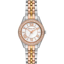 Michael Kors Damen Quarzuhr "HARLOWE", gold, Armbanduhren, Armbanduhr, Damenuhr, Edelstahlarmband, analog