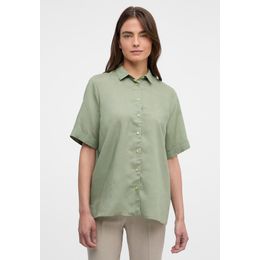 Eterna Damen Hemdbluse "LOOSE FIT"khaki, Gr. 42, 38% Leinen, 62% Lyocell, Blusen