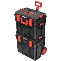 Prosperplast Werkzeugtrolley "X Block Pro", B/H/T: 54,6cm x 97cm x 38cm, schwarz, Aufbewahrungsboxen, 54,6 x 38 x 97 cm