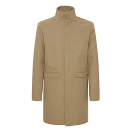 !Solid SOLID Herren Wollmantel "Wollmantel SDJampa", beige, Gr. L, Obermaterial: 95% Polyester PES. 5% Wolle WO., M&auml;ntel
