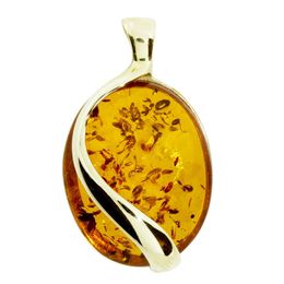 OSTSEE-SCHMUCK Damen Kettenanh&auml;nger "- Estefanja - Gold 333/000 - Bernstein", Gelbgold 333, gold, Gelbgold 333, Schmuckanh&auml;nger