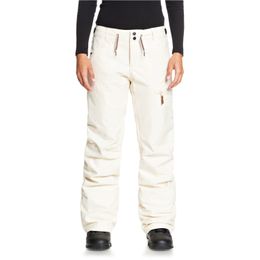 Roxy Damen Snowboardhose "Nadia"wei&szlig;, Gr. S, 100% Recyceltes Polyester, Hosen