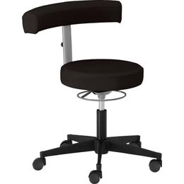 mayer Sitzmöbel Drehstuhl MAYER SITZMÖBEL, B:62cm H:69cm T:62cm, schwarz, Polyester, Büro, Stühle, "1371", belastbar bis 140 kg
