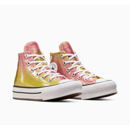 Converse Mädchen Sneaker "CHUCK TAYLOR ALL STAR EVA LIFT CITR", Gr. 35, gelb, Synthetik, Schuhe