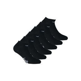 Diadora Herren Sneakersocken "Socken 6er Pack", Gr. 43, schwarz, Obermaterial: 75% Baumwolle CO. 23% Polyester PES. 2% Elasthan EL., Socken