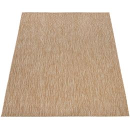 Teppich Bruno Banani, B:300cm H:4mm L:400cm, beige, Kunstfaser, Wohnzimmer, Teppiche, "Venezia", In- und Outdoor geeignet, Sisal-Optik, Wetterfest &