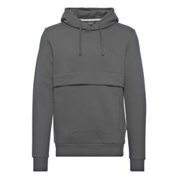11 Project Herren Kapuzenpullover "Hoodie PRAnno", grau, Gr. XXL, unifarben, Obermaterial: 50% Baumwolle CO. 50% Polyester PES., Pullover