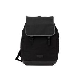 Marc O'Polo MARC O'POLO Damen Rucksack "aus recyceltem Polyester", schwarz, Polyester, Rucksäcke