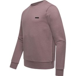 Ragwear Herren Sweater "Indie", lila, Gr. XXXL, Sweatware, 70% Baumwolle, 30% Polyester, Sweatshirts, Cooler Basic Herren Pullover
