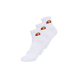 Ellesse Herren Sneakersocken "Socken TALLO ANKLE SOCKS 3er Pack", Gr. 47, wei&szlig;, Obermaterial: 99% Polyester PES. 1% Elasthan EL., Socken