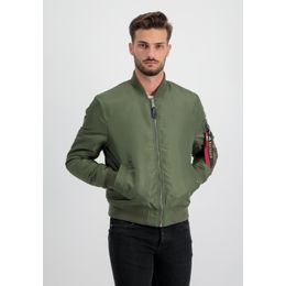 Herren Bomberjacke "MA-1 VF Project R", grün, Gr. S, Alpha Industries, Obermaterial: 100% Nylon, Futter: 100% Polyester, Jacken
