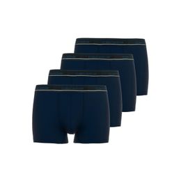 Ceceba Herren Boxershorts "Boxershort 4er Pack", Gr. M, blau, Obermaterial: 91% Viskose CV. 9% Elasthan EL., Unterhosen