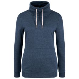 oxmo Damen Kapuzenpullover "Hoodie OXVimpa", blau, Gr. S, Obermaterial: 70% Baumwolle CO. 30% Polyester PES., Sweatshirts