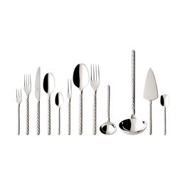Villeroy & Boch VILLEROY & BOCH Besteck-Set "Tafelbesteck Montauk 70er Set silber", silber, Essbesteck-Sets