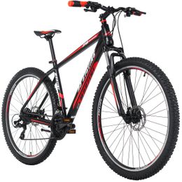 KS-Cycling KS CYCLING Mountainbike "Morzine", 48cm, 29 Zoll (73,66cm), schwarz, Fahrr&auml;der, f&uuml;r Herren, Kettenschaltung