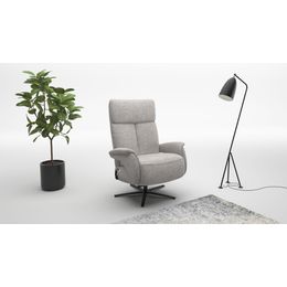 Sit & More TV-Sessel SIT & MORE, B:86cm H:120cm T:86cm, silber, 100%Polyester, Sessel, "Triple Seven Xtra large, bis 200kg belastbar, mit Herz-Waage Funktion",