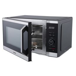 Hanseatic Mikrowelle "HM26SB3M", B:52cm H:30cm T:45cm, schwarz, Mikrowellen, 3 in 1: Mikrowelle, Umluft und Hei&szlig;luft, inkl. Grillkorb + Grillplatte
