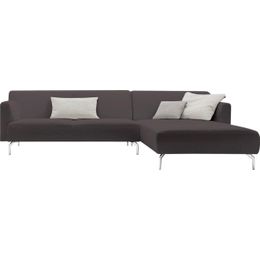 Ecksofa, B:296cm H:82cm T:179cm, grau, CREATION BY ROLF BENZ, Wohnzimmer, Sofas, "CR.446 Designsofa mit erstklassigem Sitzkomfort zum Wohlfühlen", in