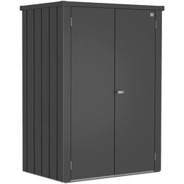 Mehrzweckschrank BioHort, B:132cm H:181cm T:87cm, grau, Stahl, K&uuml;che, Schr&auml;nke, "Romeo Gr. L high, verschiedene Farben", 132x87x181 cm, der ideale
