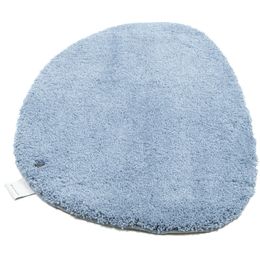 Badematte Tom Tailor HOME, H:27mm, blau, Polyester, Badematten, "Cozy Bath UNI", Badteppich, Uni Farben, rechteckig, rund und oval erh&auml;ltlich