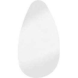 Salesfever Wandspiegel "Design-Spiegel f&uuml;r stilvolle Akzente", B/H/T: 59,5cm x 110cm x 0,5cm, oval, tropfenf&ouml;rmig, transparent, Flur, Spiegel,