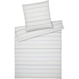 Bettw&auml;sche Elegante, gr&uuml;n, Halbleinen, Obermaterial: 50% Baumwolle, 50% Leinen, Bettw&auml;sche, "Balance", angenehmes Hautgef&uuml;hl