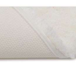 G&ouml;zze Badematte G&Ouml;ZZE, beige, Polyester, Badematten, "&raquo;DELUXE&laquo;", mit extra hohem Flor