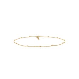 Elli Damen Kette ohne Anhänger "Choker Kugelkette ohne Anhänger 925 Silber", 36, ohne Stein, Silber 925 (Sterlingsilber), L: 36, gold, Silber 925