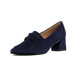 Peter Kaiser Damen Pumps "Peter Kaiser Pumps Veloursleder", Gr. 35,5, blau, Veloursleder, Schuhe