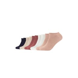 s.Oliver Herren Sneakersocken "Sneakersocken 10er Pack", Gr. 39, pink, 68% Baumwolle, 29% Polyester, 3% Elasthan, uni, Socken