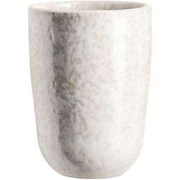 GIPFELST&Uuml;CK Becher "Kaffeebecher-Set Alpenwiese", &Oslash; 8cm x 11,5cm, 350ml, 4 Stk., beige, Trinkgef&auml;&szlig;e, jedes Teil ein Unikat, 4-teilig