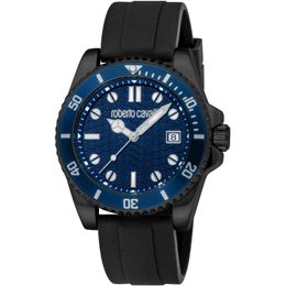 Roberto Cavalli Herren Quarzuhr "Men", schwarz, Armbanduhren, Armbanduhr, Herrenuhr, analog