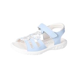 Ricosta Kinder Riemchensandalette "Ricosta Sandalen Leder", Gr. 30hellblau, Leder, Schuhe