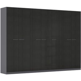 Dreht&uuml;renschrank Rauch, B:315cm H:229cm T:54cm, grau, Holzwerkstoff, Schr&auml;nke, "Kleiderschrank Schrank Garderobe TOPSELLER OTELI inkl.