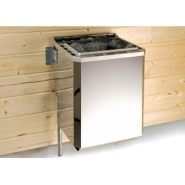 Weka Sauna "Sara 1", Bio-Kombiofen, externe Steuerung, 7,5 kW, beige, Saunen, 7,5 kW Bio-Kombiofen mit ext. Strg.
